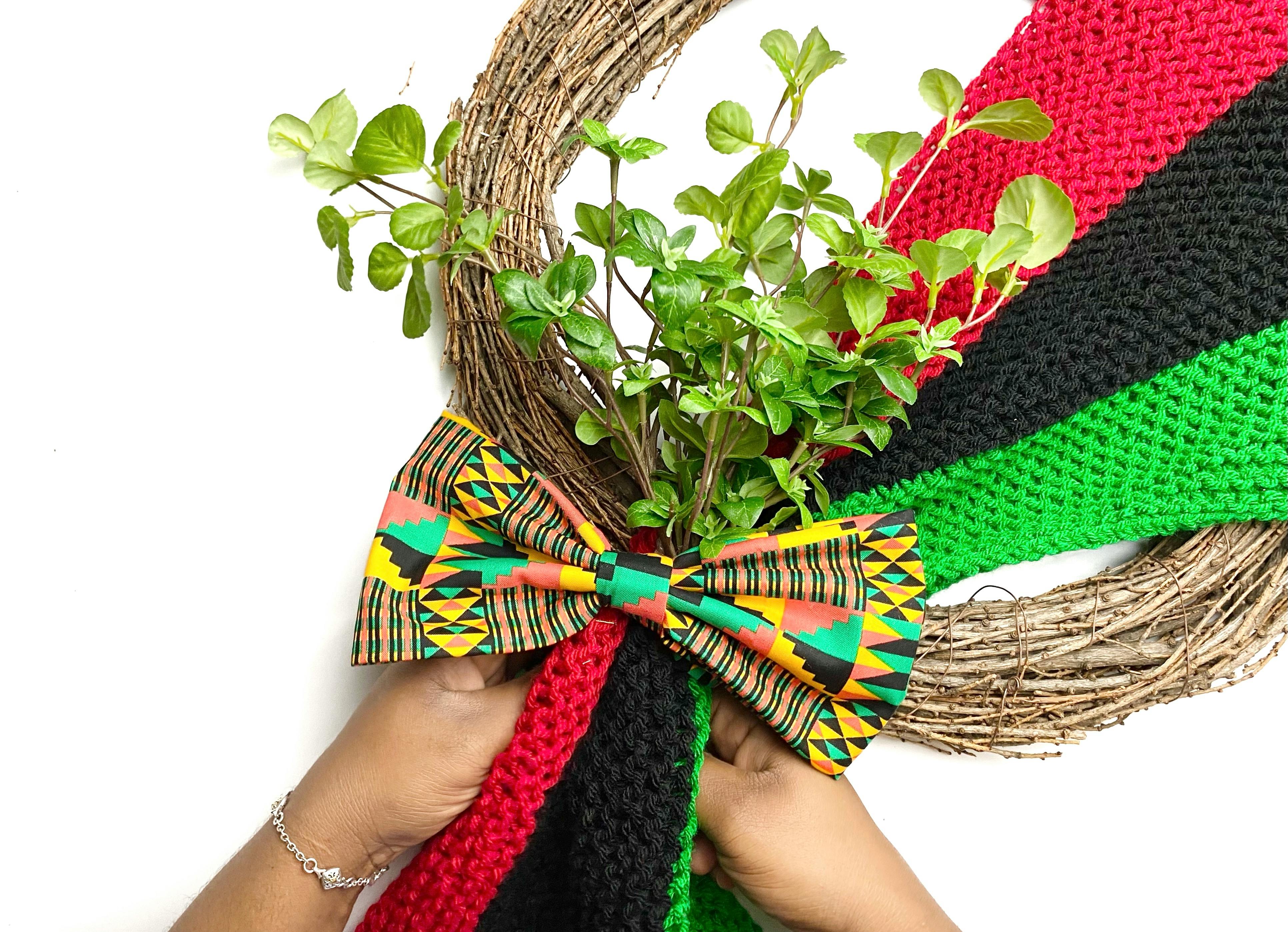 Make a wreath for Juneteenth with our fab free knit and crochet ...