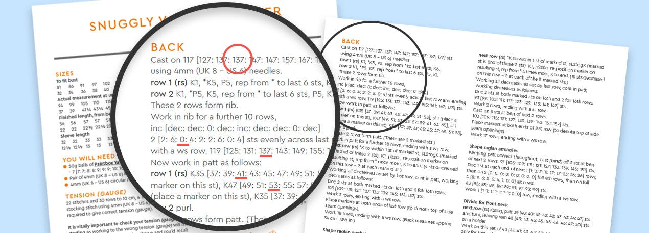 How to read a knitting pattern | LoveCrafts