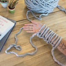 Step-by-Step Guide to Arm Knitting | LoveCrafts