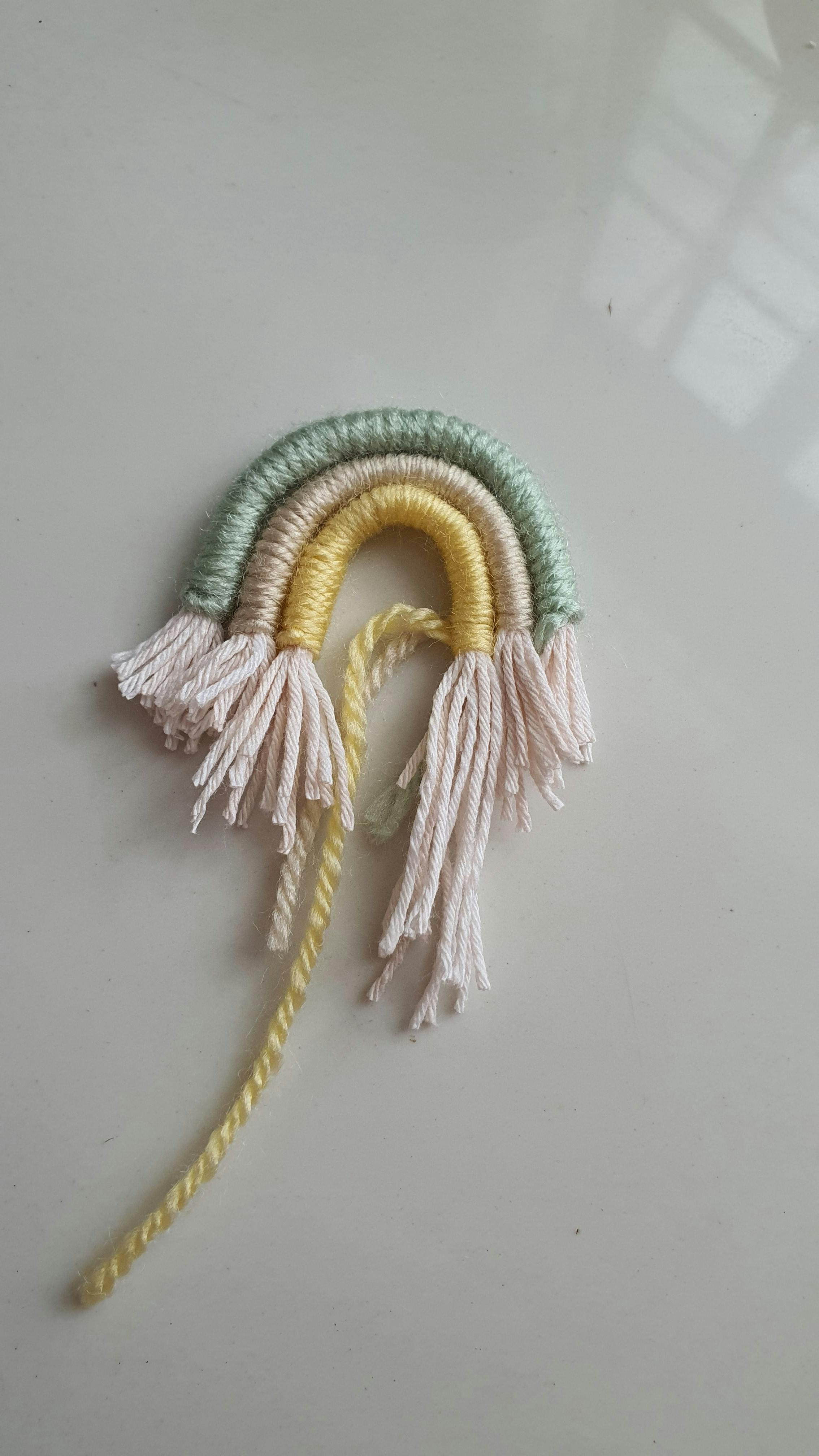 How to make a magical macramé rainbow | LoveCrafts