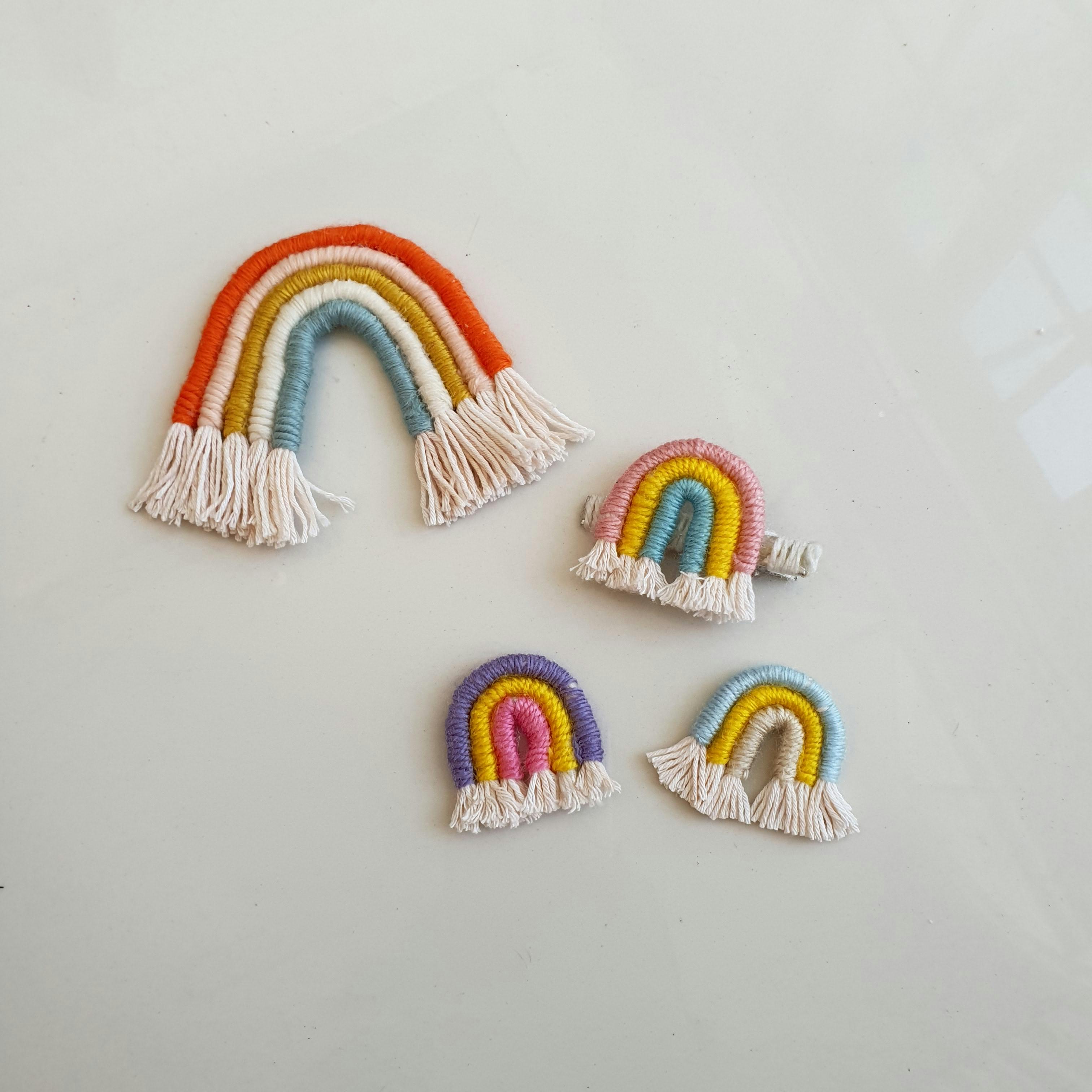 How to make a magical macramé rainbow | LoveCrafts