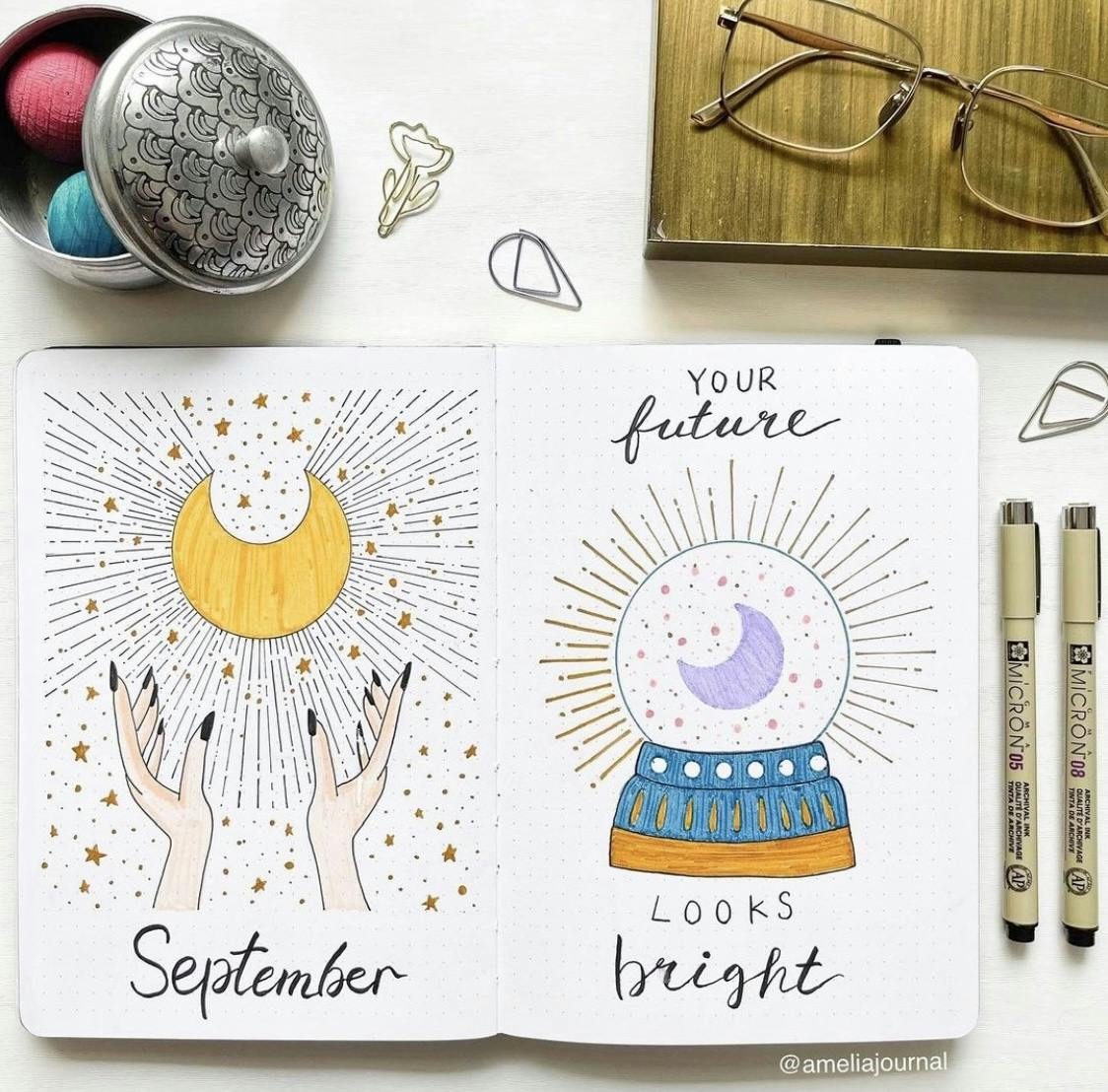12 Bullet Journal Ideas to Inspire Your Layouts | LoveCrafts