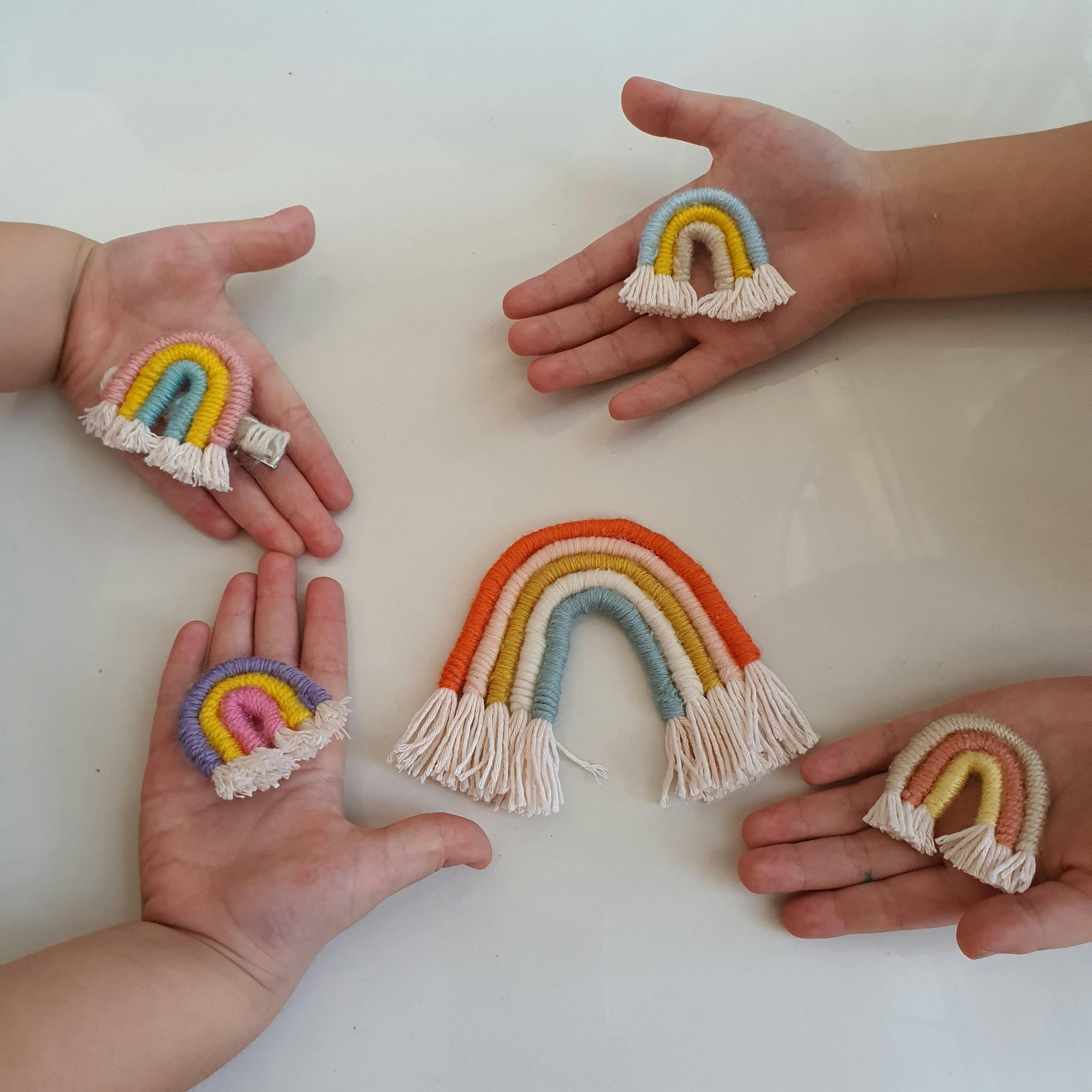 How to make a magical macramé rainbow | LoveCrafts