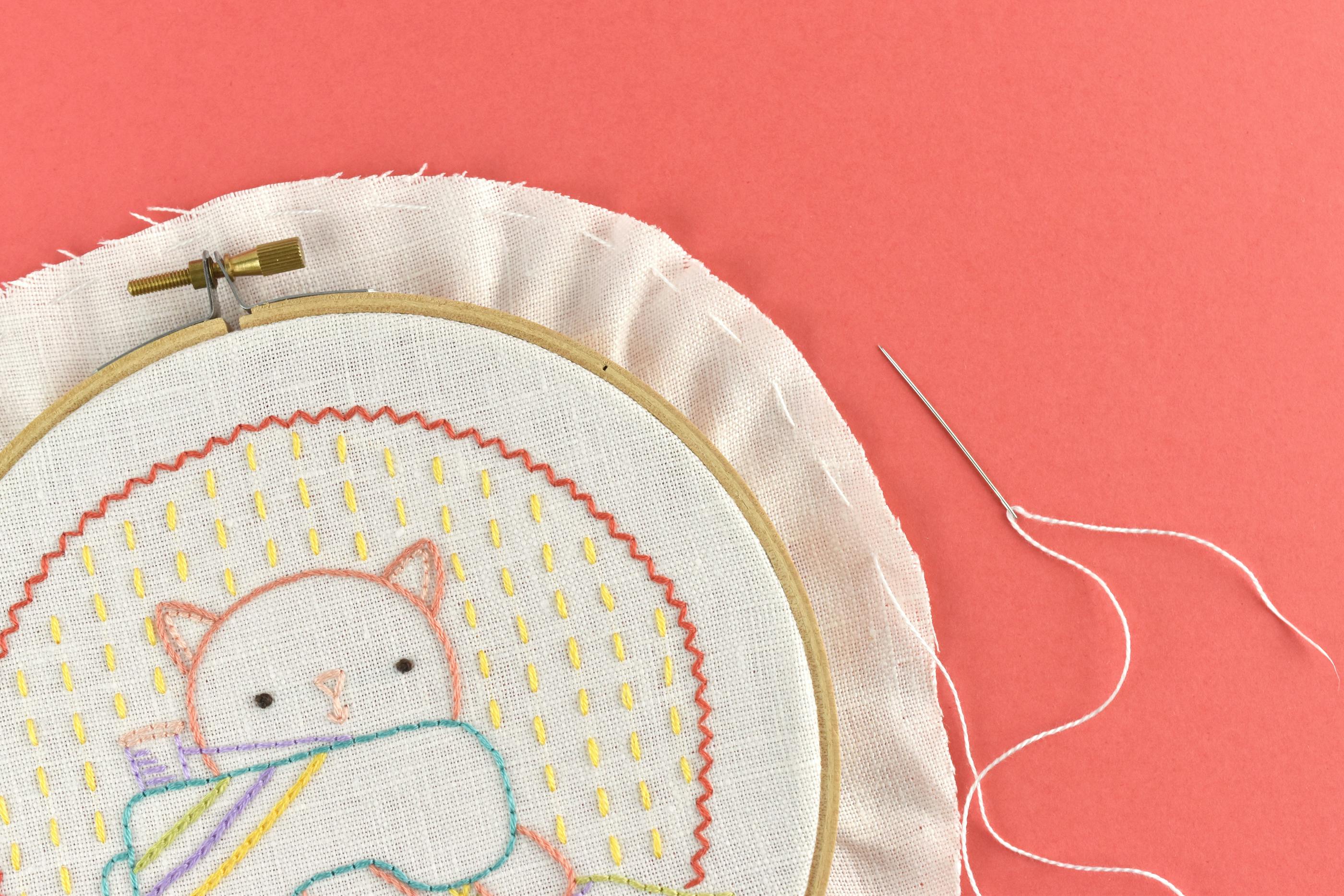 How to Frame a Cross Stitch (4 Steps) | LoveCrafts