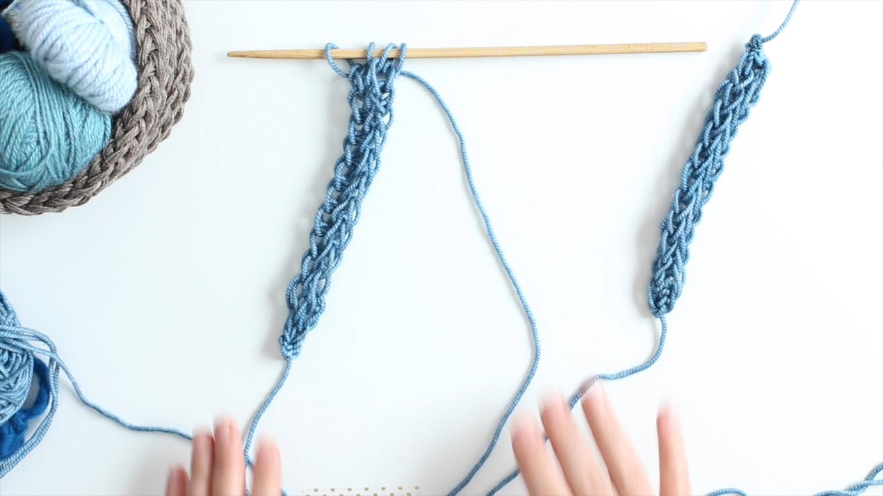 How to Finger Knit | Video Tutorial | LoveCrafts