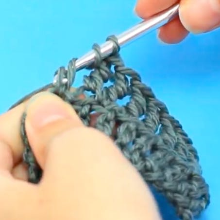 How to treble crochet (tr) | LoveCrafts