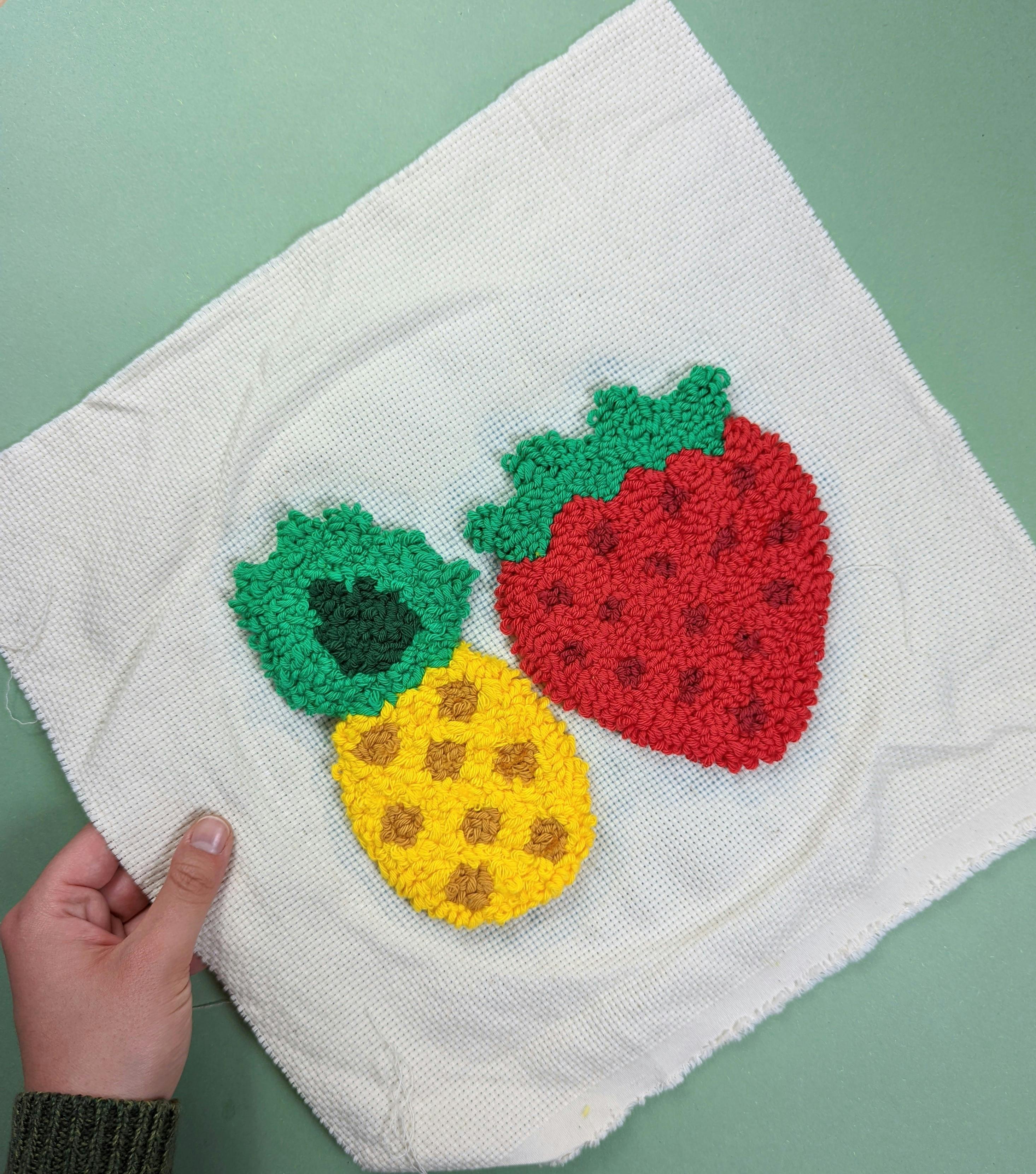 How to Make Punch Needle Coasters + FREE Pattern! | LoveCrafts