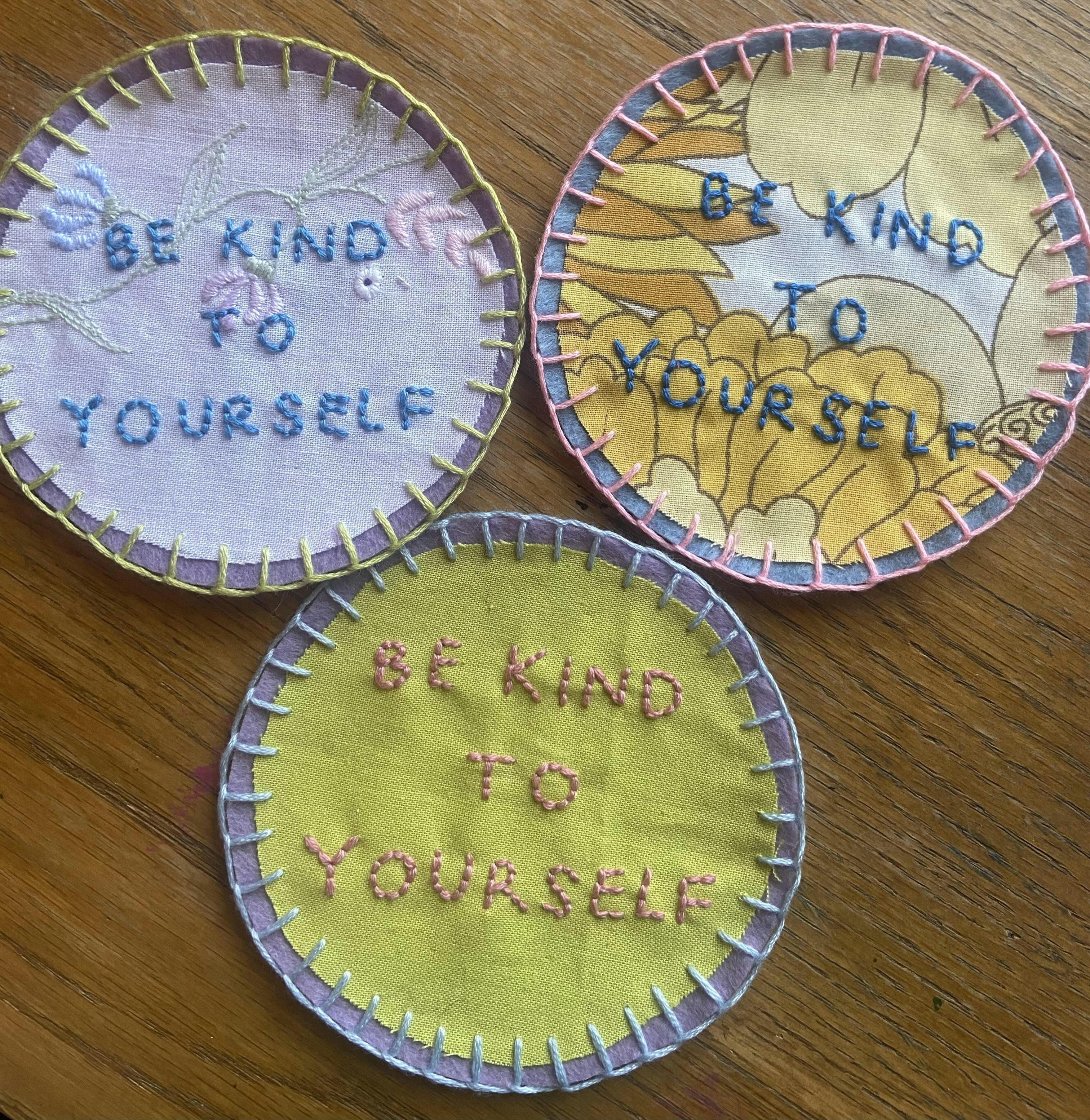 FREE Embroidery Pattern for Random Acts of Kindness Day | LoveCrafts