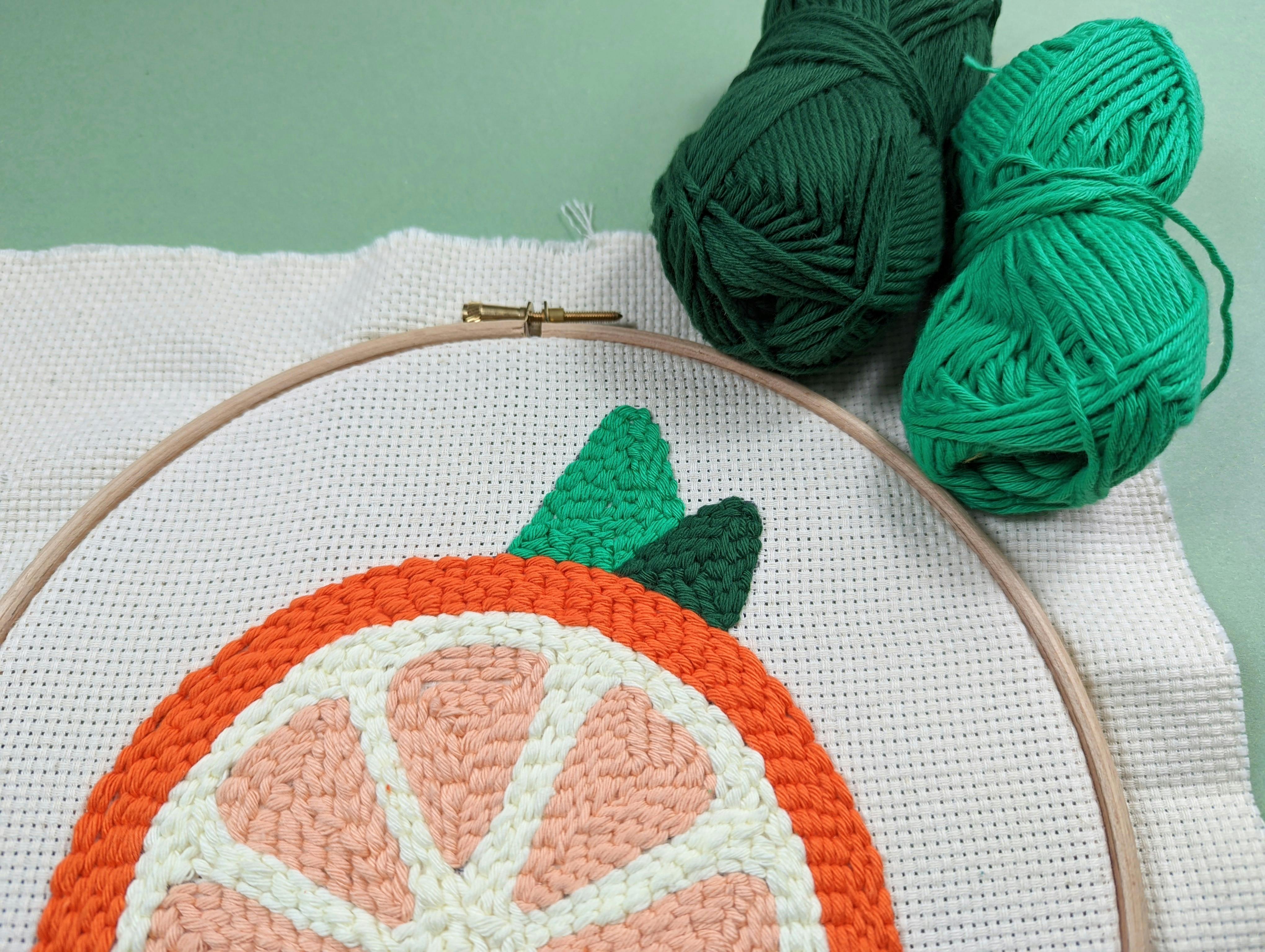 How to Make Punch Needle Coasters + FREE Pattern! | LoveCrafts