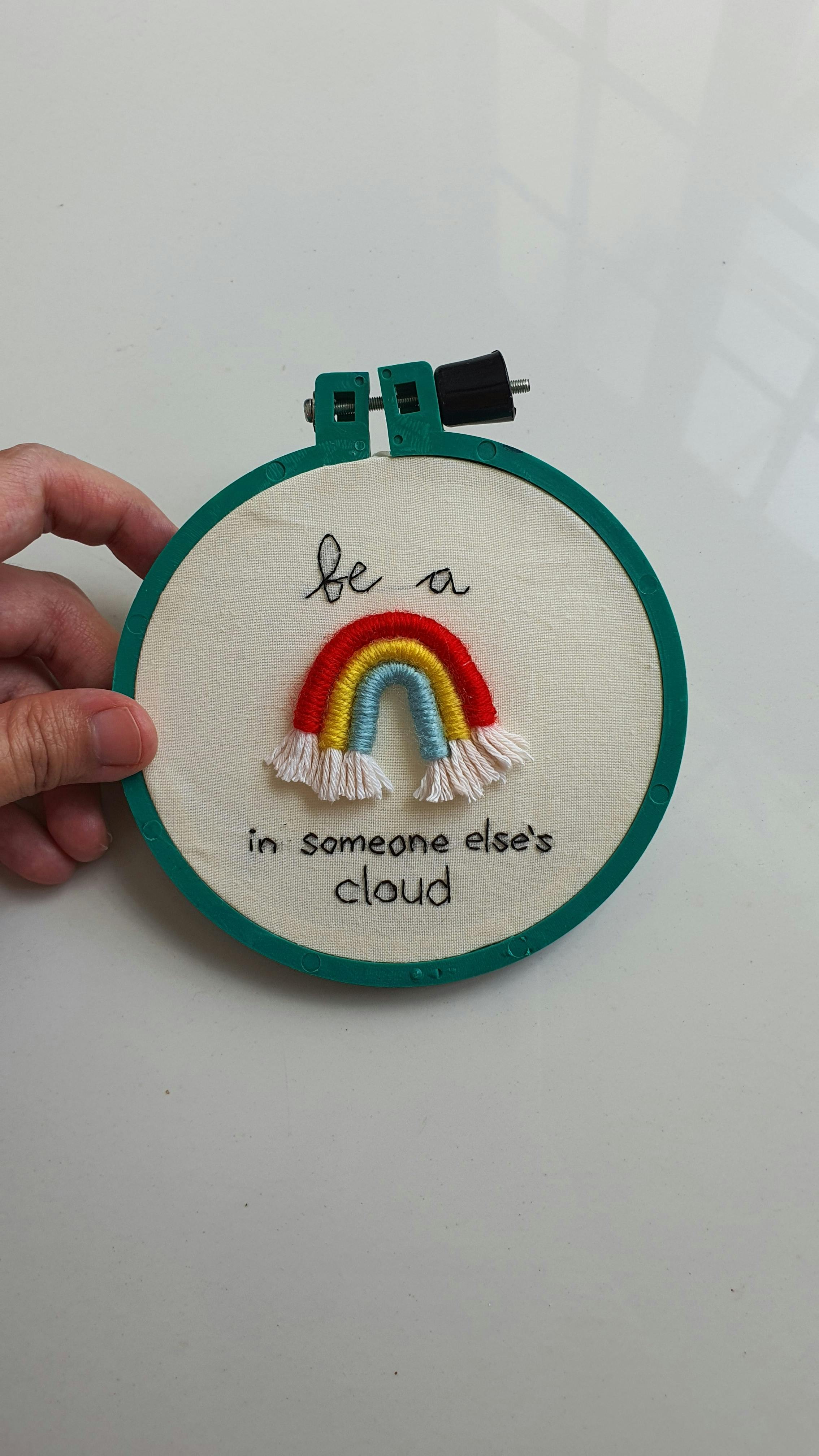 How to make a magical macramé rainbow | LoveCrafts