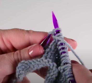 How to knit popcorn stitch | LoveCrafts