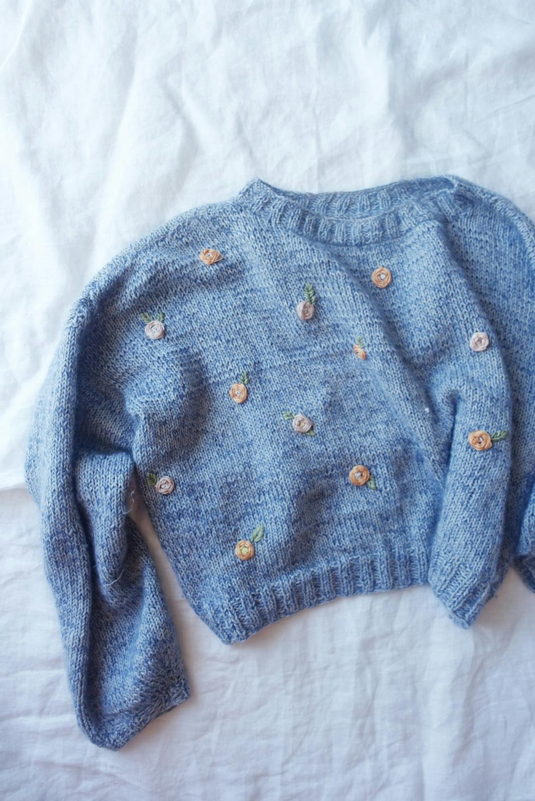 How to embroider a knitted sweater | LoveCrafts