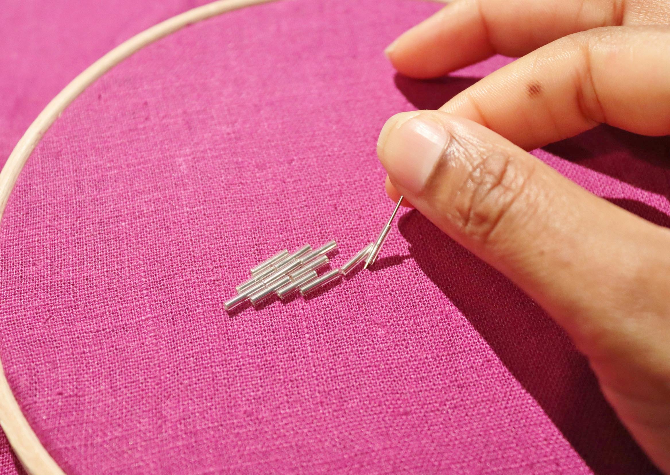 Relax, and stitch a mindful embroidery piece | LoveCrafts