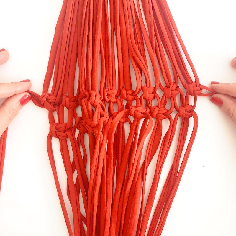 DIY Macrame Tote Bag | LoveCrafts