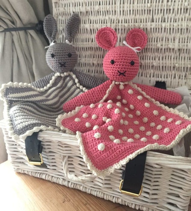 Crochet animal taggies | LoveCrafts