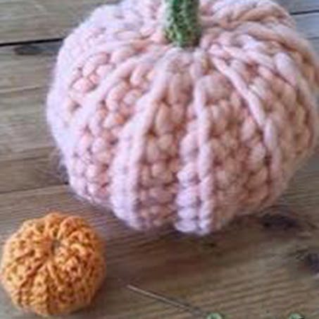 How to crochet a pumpkin and little baby boo pumpkins | LoveCrafts