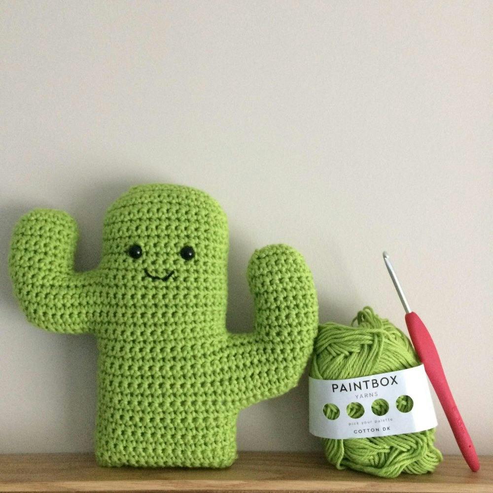 Learn how to make this amigurumi cactus - for beginners! | LoveCrafts