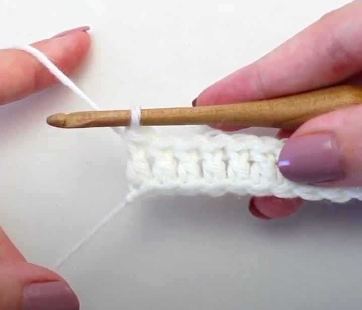 Learn how to crochet the heart stitch | LoveCrafts