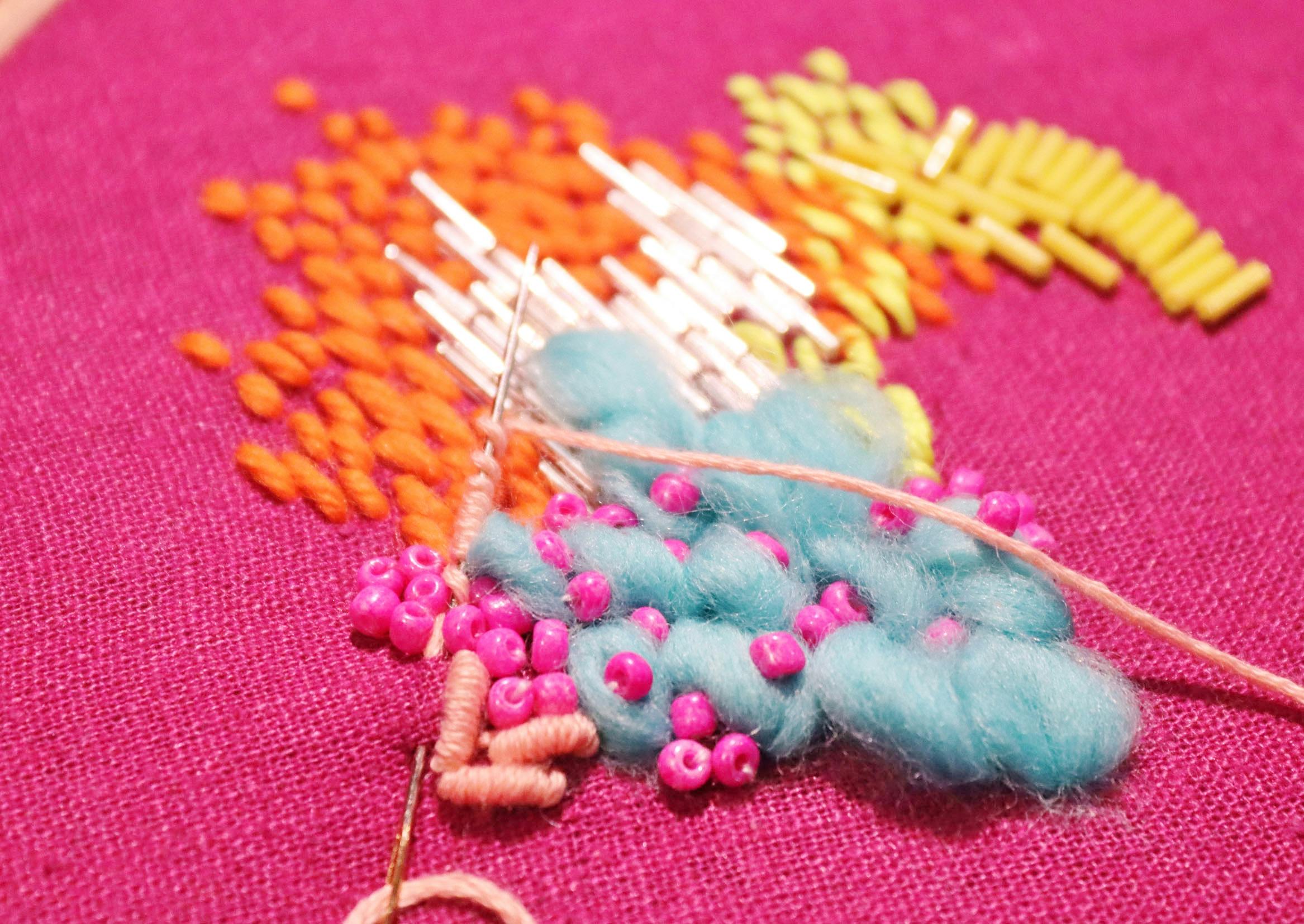 Relax, and stitch a mindful embroidery piece | LoveCrafts
