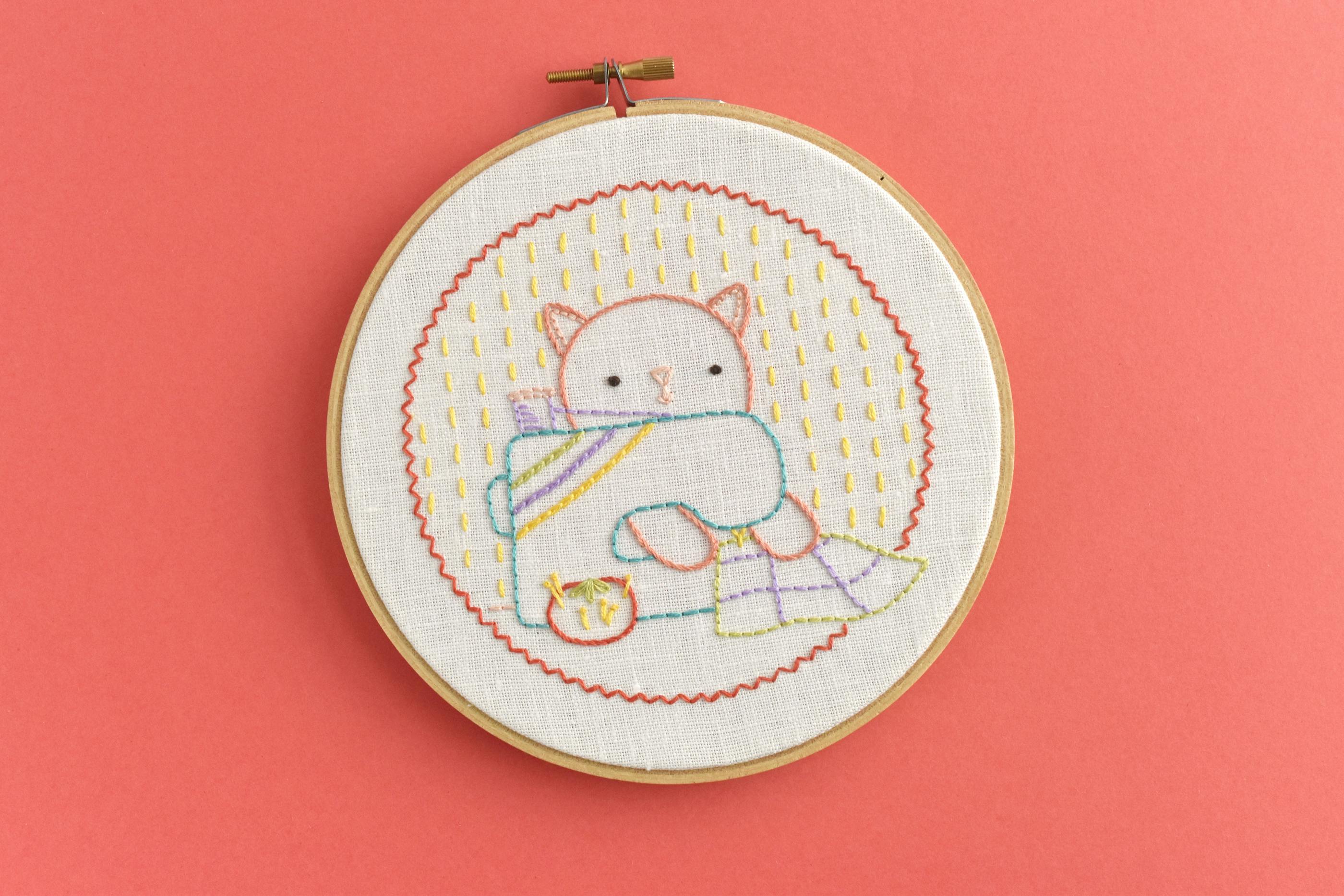 How to Frame a Cross Stitch (4 Steps) | LoveCrafts