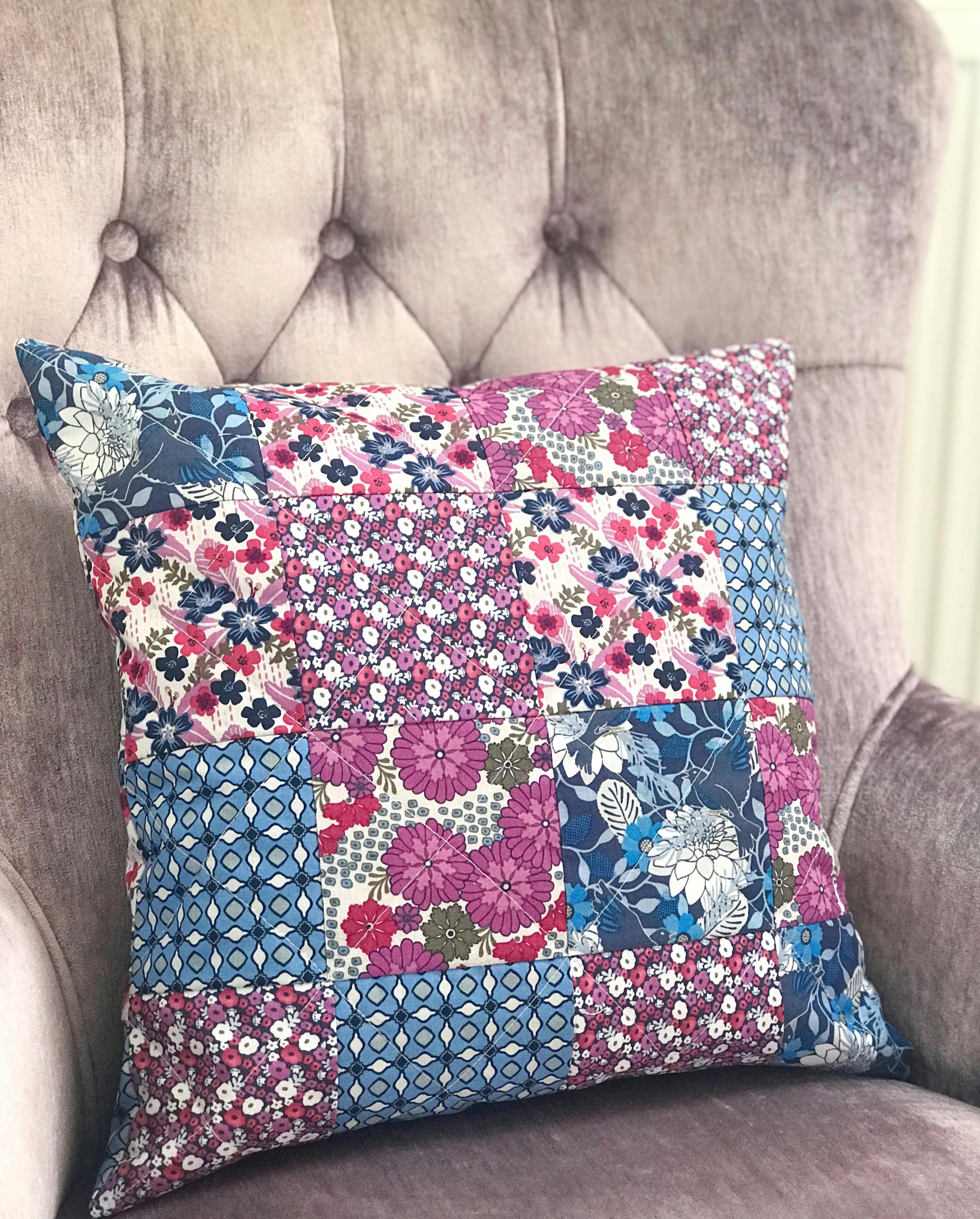 Beginners patchwork cushion tutorial! | LoveCrafts