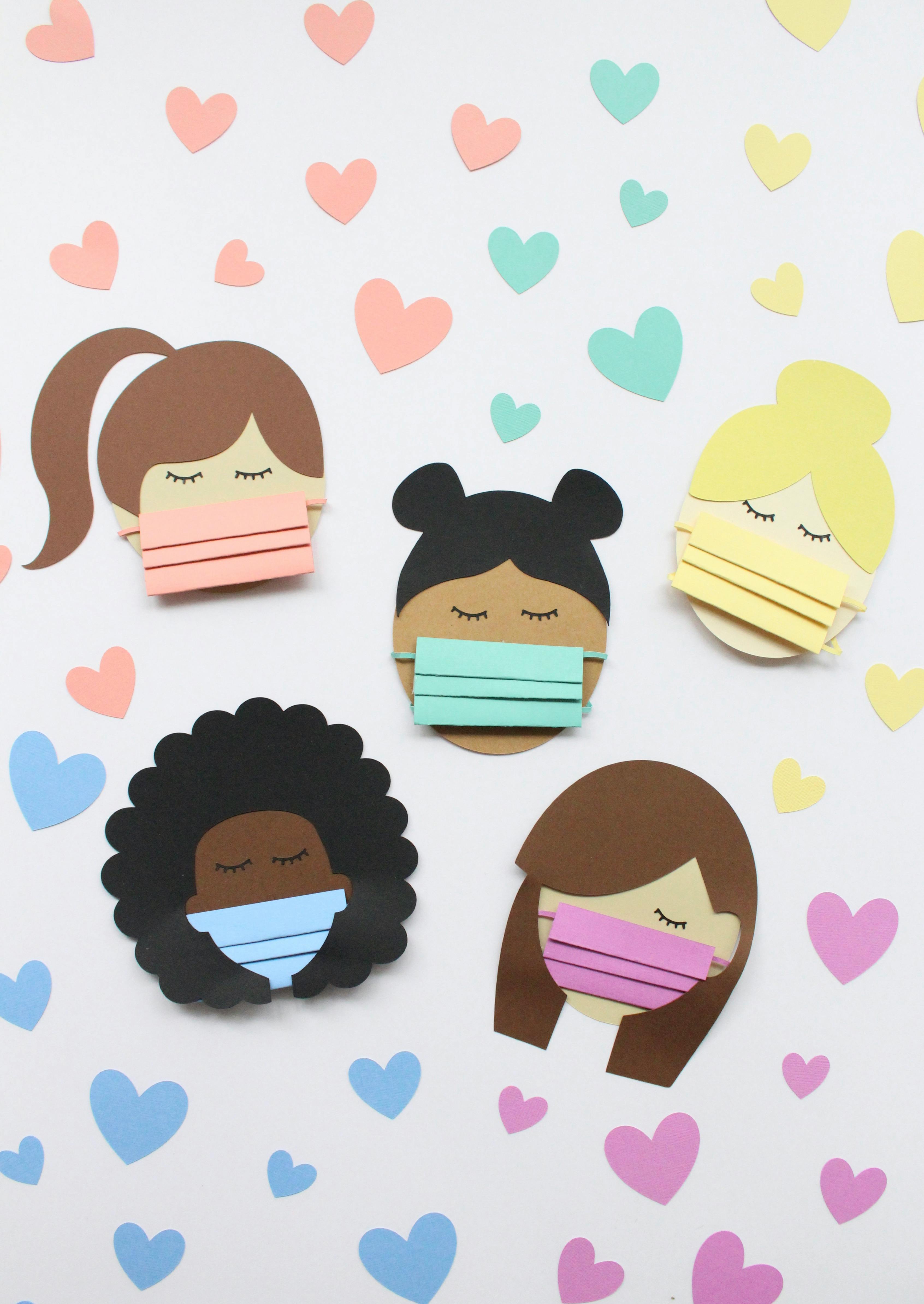 "I'm masking you to be mine!" - Make a super sweet Valentine's card ...