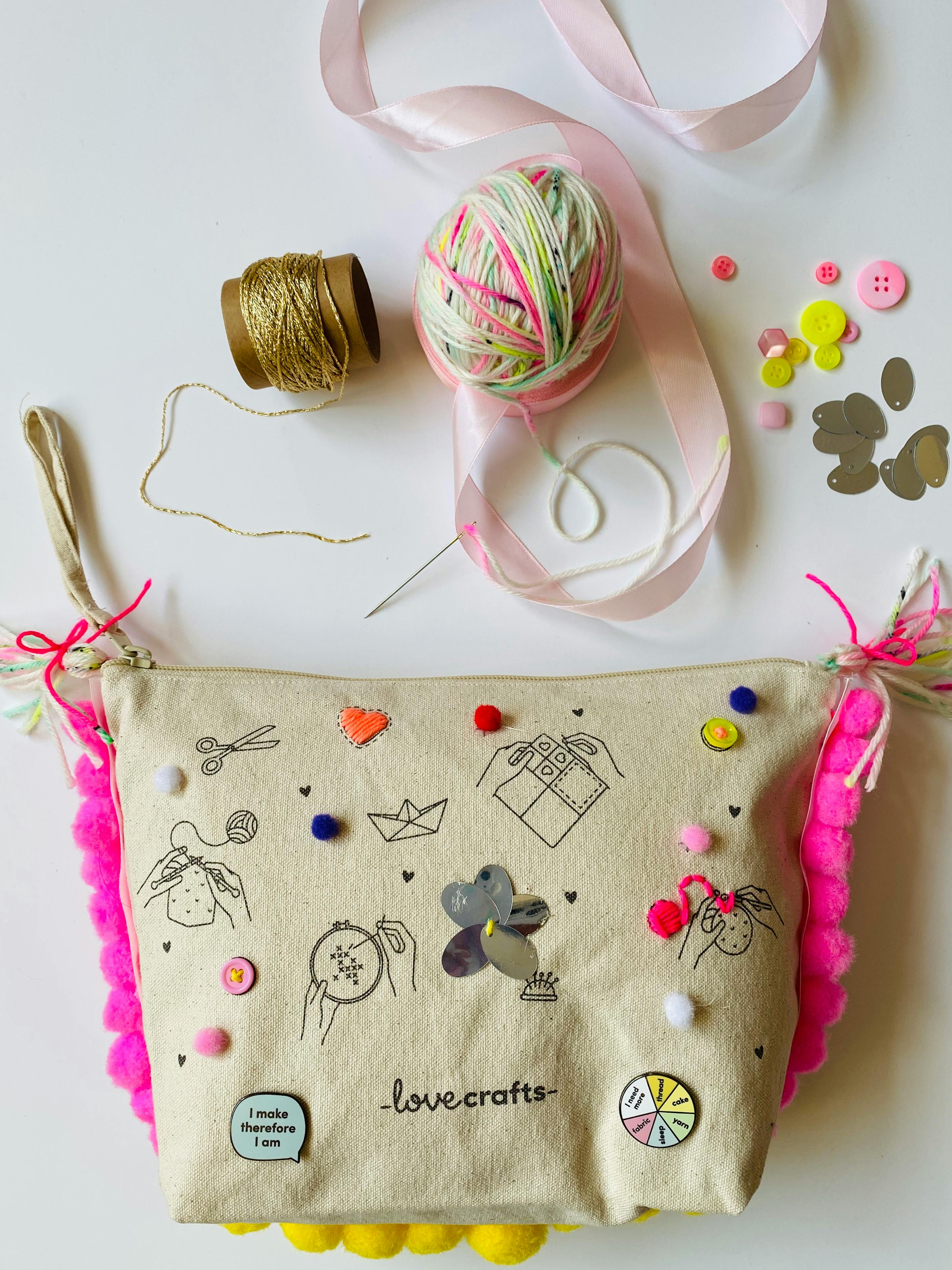 Personalize your project bag! | LoveCrafts