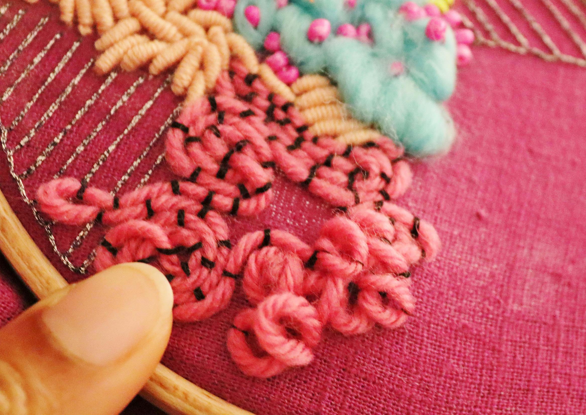 Relax, and stitch a mindful embroidery piece | LoveCrafts