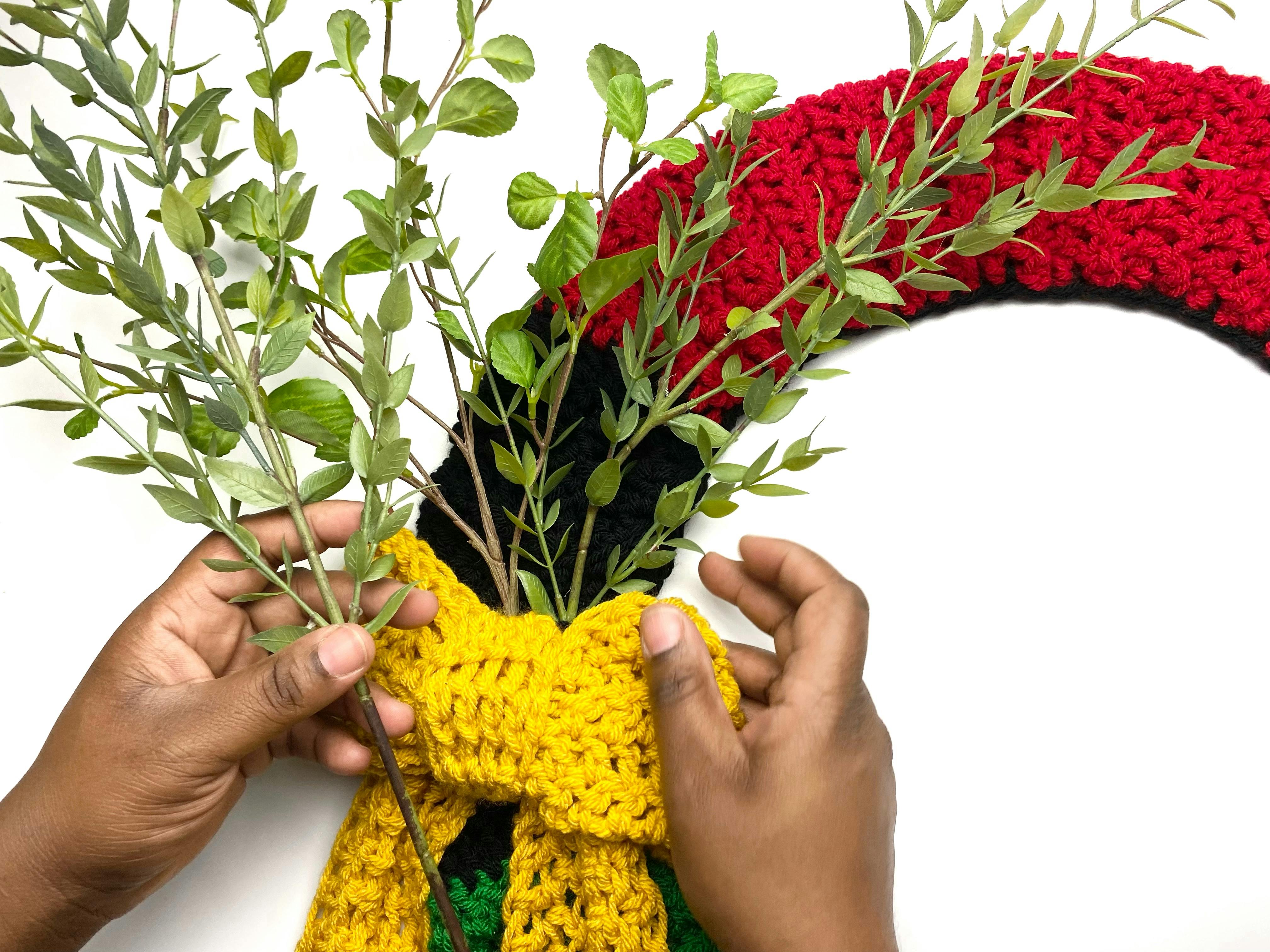 Make a wreath for Juneteenth with our fab free knit and crochet ...