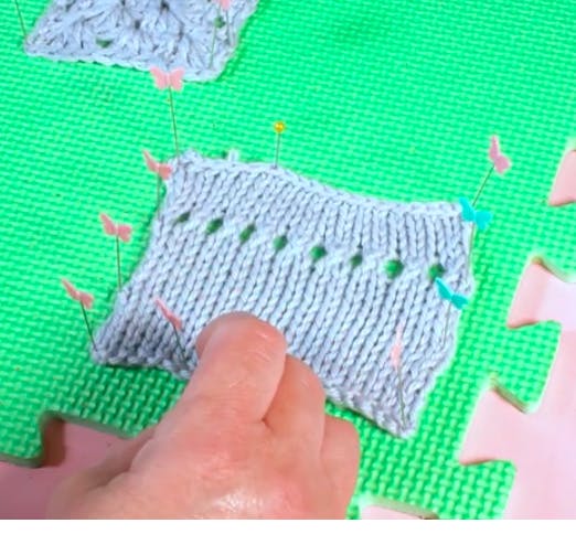 How to Block your Knitting and Crochet Projects | LoveCrafts