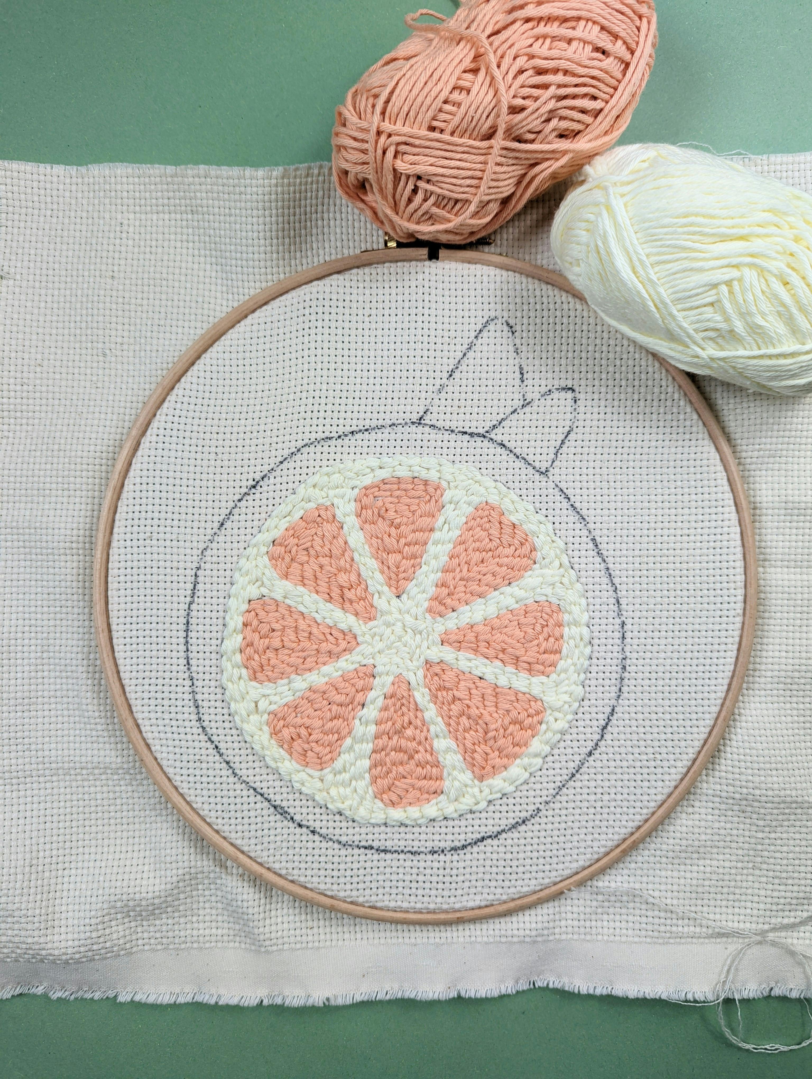 How to Make Punch Needle Coasters + FREE Pattern! | LoveCrafts